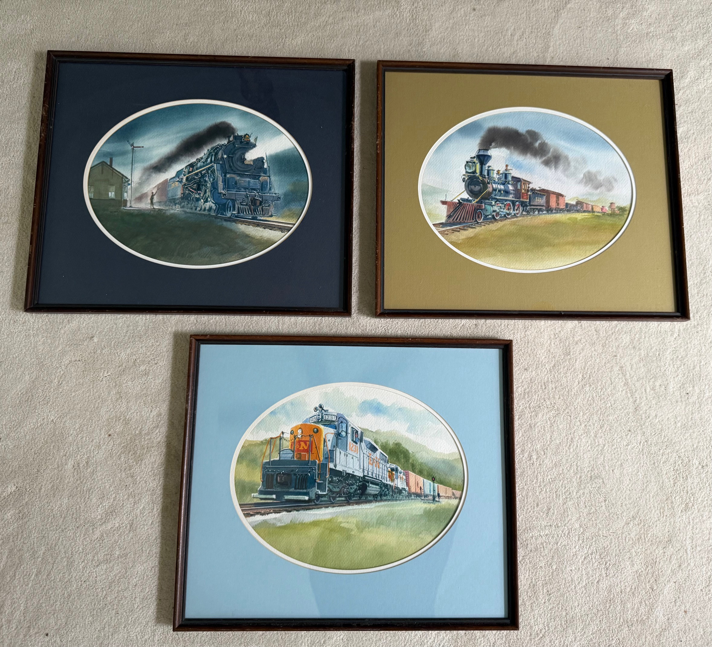 Three Small Paintings - Gil Reid